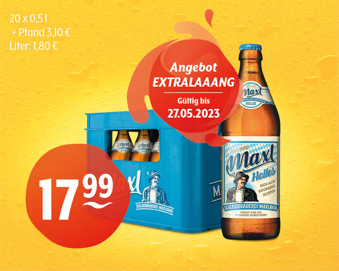 Maxl | Getränke Hoffmann – Gute Momente. Gute Getränke.